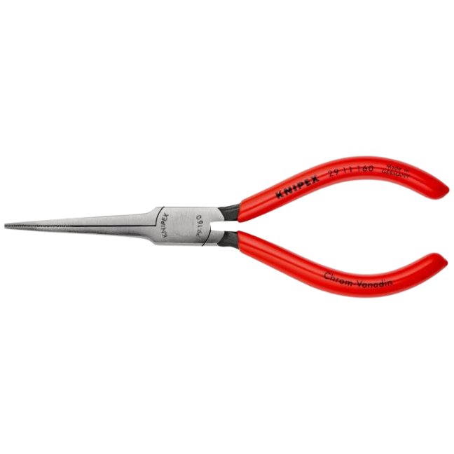 Knipex 2911160 6-1/4" (160mm) Flat Nose Telephone Pliers - BC Fasteners ...