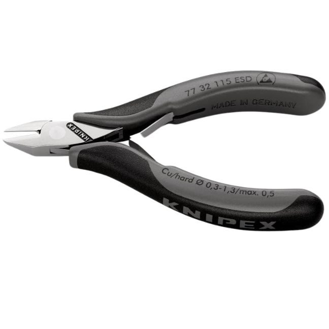 Knipex 002017 ESD Electronics Tool Set in Zipper Pouch 6-Piece - BC ...