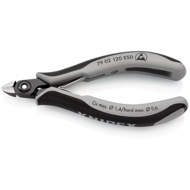 Knipex 002016PESD Precision Electronics ESD Plier Set in Zipper Pouch 6 ...