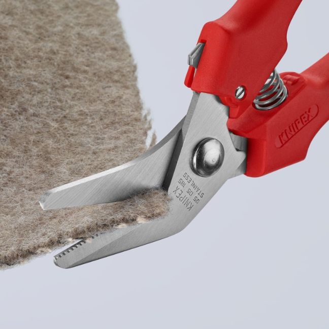 Knipex 9505185 7-1/4" (185mm) 40˚ Angled Combination Shears - BC ...