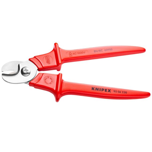 Knipex 9506230 9" (230mm) Cable Shears - 1000V Insulated - BC Fasteners ...