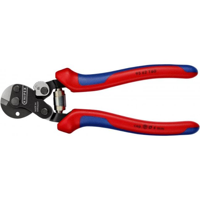 Knipex 9562160 6-1/4" (160mm) High-Strength Wire Rope Shears - BC ...
