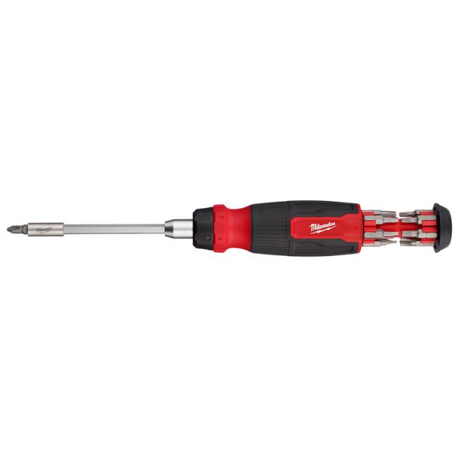Milwaukee 48-22-2903 14-in-1 Ratcheting Multi-Bit Screwdriver - PH/SL ...