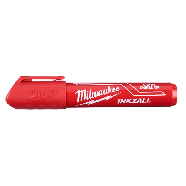 Milwaukee INKZALL Large Chisel Tip Markers - BC Fasteners & Tools