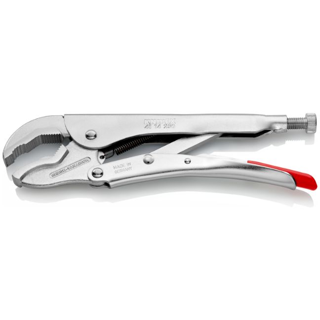 Knipex 4114250 10" (250mm) Gripping Pliers with Double Prism Universal ...