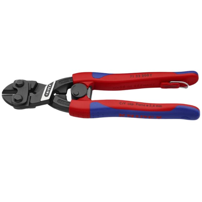 Knipex 7132200TBKA 8" COBOLT Compact Bolt Cutter with Tether Point - BC ...