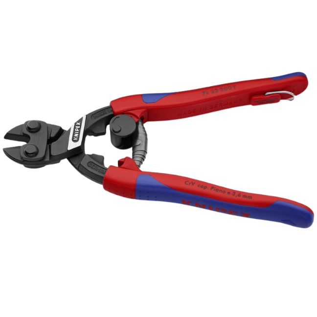 Knipex 7132200TBKA 8" COBOLT Compact Bolt Cutter with Tether Point - BC ...