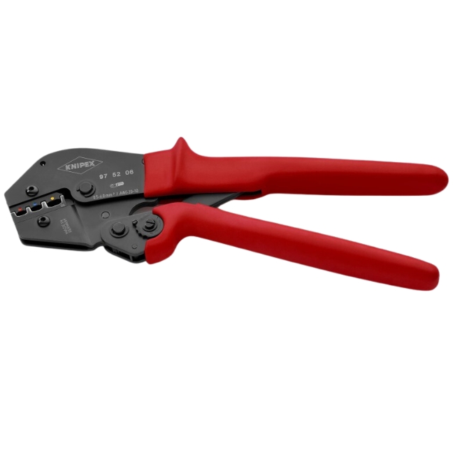 Knipex 975206 9-3/4" Crimping Pliers for Insulated Terminals, Plug ...