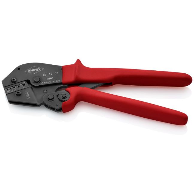 Knipex 975208 10" Crimping Pliers for Insulated and Non-Insulated Wire ...
