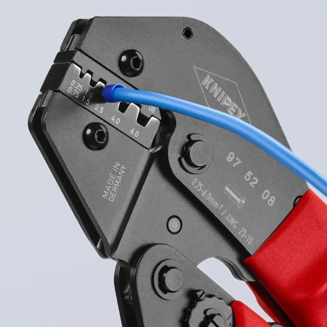Knipex 975208 10" Crimping Pliers for Insulated and Non-Insulated Wire ...