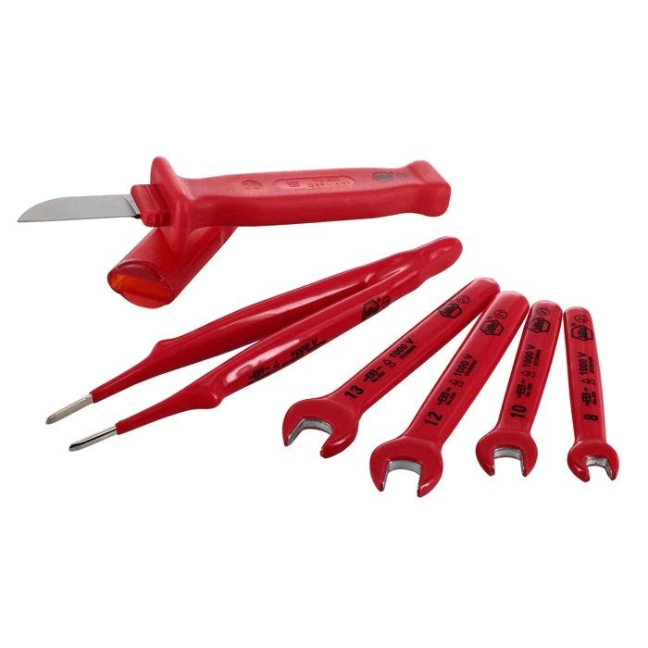 Wiha 91890 Insulated Hybrid and EV Vehicle Repair Essentials Tool Kit ...