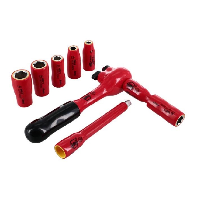 Wiha 91890 Insulated Hybrid and EV Vehicle Repair Essentials Tool Kit ...