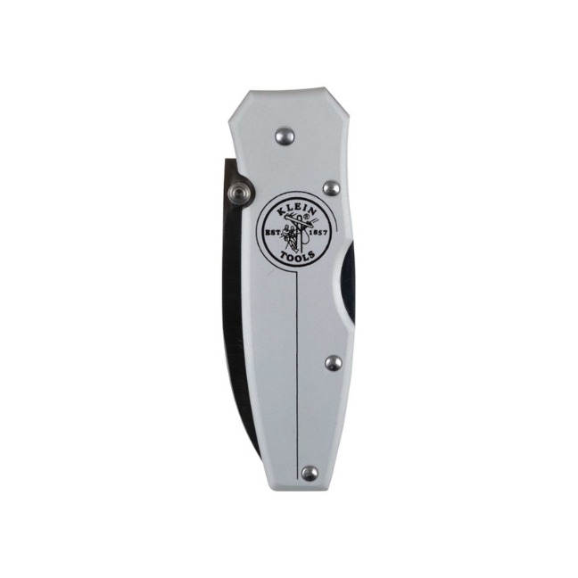 Klein 44001 Lockback Knife with 2-1/2" Drop Point Blade and Silver ...