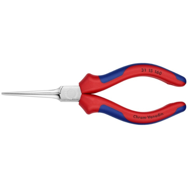 Knipex 3115160 6 1/4" (160mm) Needle Nose Pliers with Multi-component ...