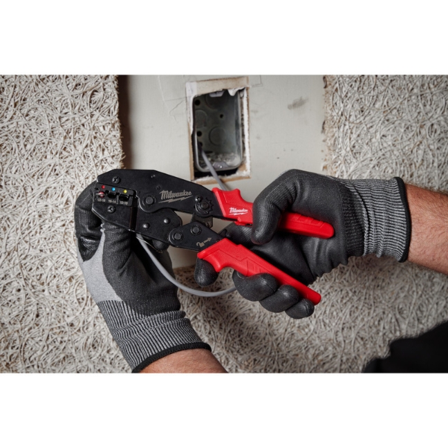 Milwaukee 48-22-3084 Ratcheting Insulated Terminals Crimper - BC ...