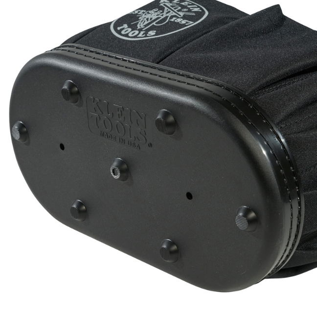 Klein 5144BHB 14-Pocket Aerial Oval Hard-Body Bucket with Kickstand ...
