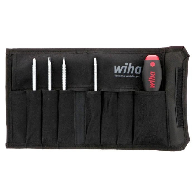 Wiha 28194 DRIVE-LOC VI Combination Double-Ended Screwdriver Blade Set ... Wiha 28194 DRIVE-LOC VI Combination Double-Ended Screwdriver Blade Set ...
