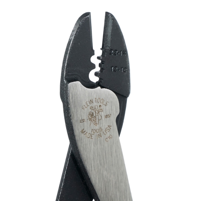Klein 1006 Crimping and Cutting Tool for Non-Insulated Terminals 10 to ...