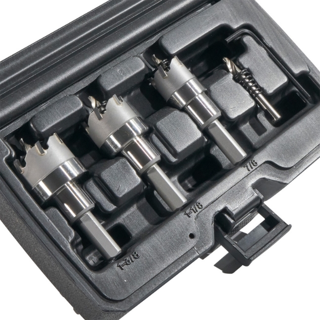 Klein 31872 Carbide Hole Cutter Kit 4-Piece - BC Fasteners & Tools