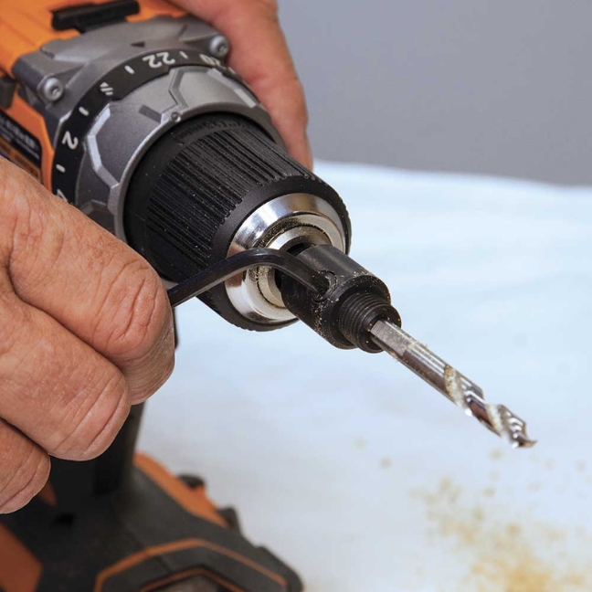 Klein 31905 3/8" Hole Saw Arbor with Adapter - BC Fasteners & Tools