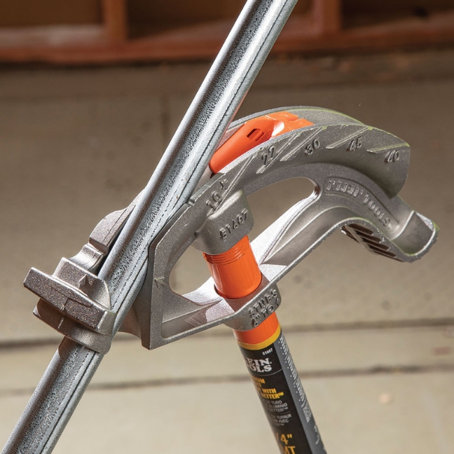 Klein 51606 1/2" Aluminum Conduit Bender with ANGLE SETTER - BC Fasteners