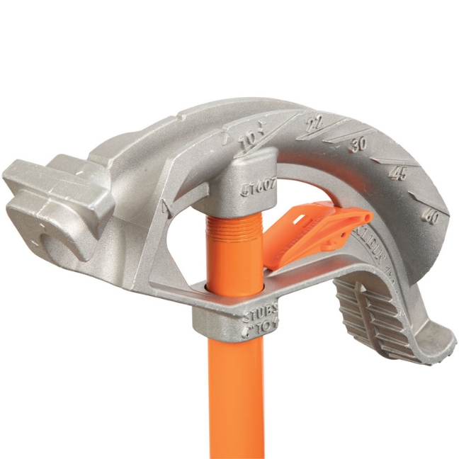 Klein 51607 3/4" Aluminum Conduit Bender with ANGLE SETTER - BC Fasteners