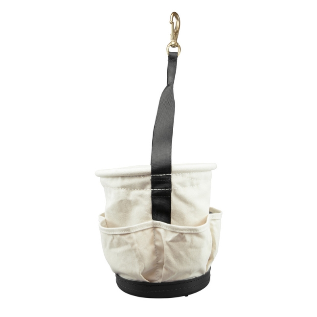Klein 5171PS Heavy-Duty 4-Pocket Tapered Wall Bucket - BC Fasteners & Tools