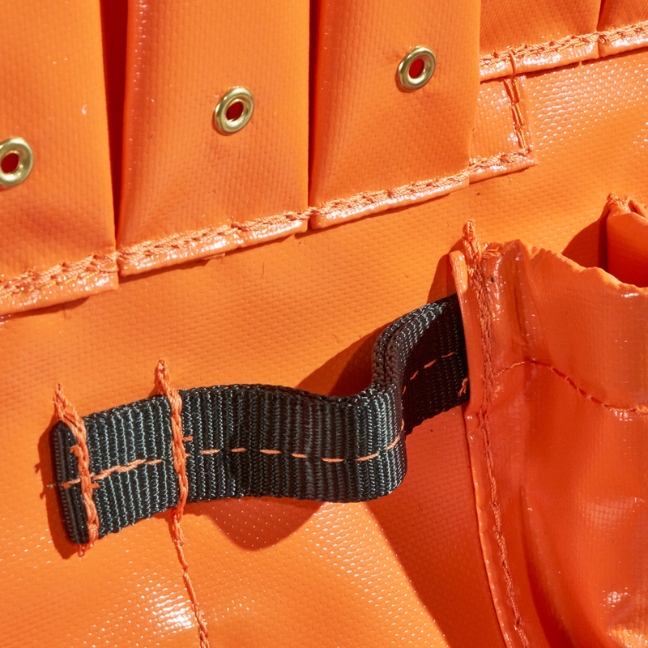 Klein 51829 Hi-Viz Orange Vinyl Aerial Apron - BC Fasteners & Tools