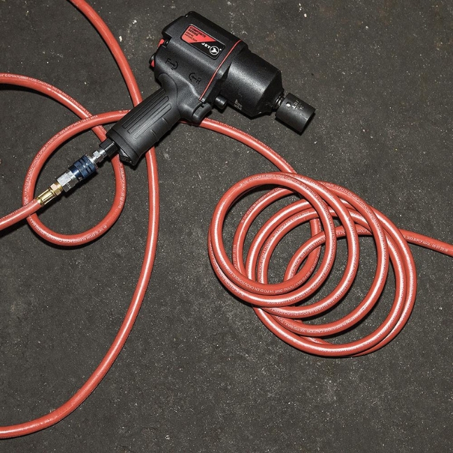 Jet 408181 AH1450RB 1/4" x 50ft Rubber Air Hose - BC Fasteners & Tools