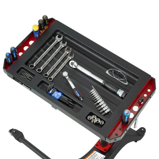 Jet 843017 100 LB Capacity Adjustable Height Under-Hood ABS Tool Tray ...