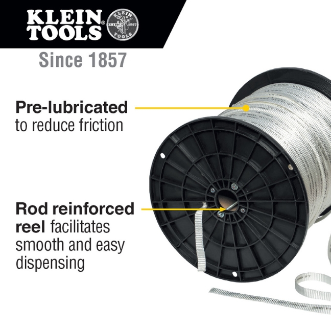 Klein 50142 Conduit Measuring Pull Tape 2500-Pound x 3000-Foot - BC ...