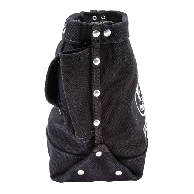 Klein 5416TFR 5" x 10" x 9" No. 4 Canvas Flame Resistant Bolt Bag - BC ...