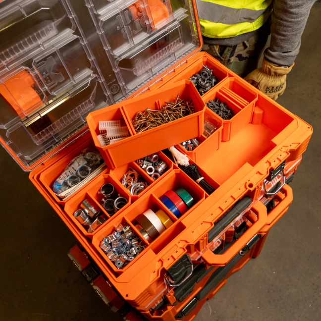 Klein 54806MB MODBOX Full-Width Tall Component Box - BC Fasteners & Tools