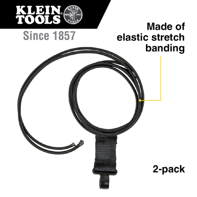 Klein 55664 Replacement Elastic Bands for for 55665 Tradesman Pro ...