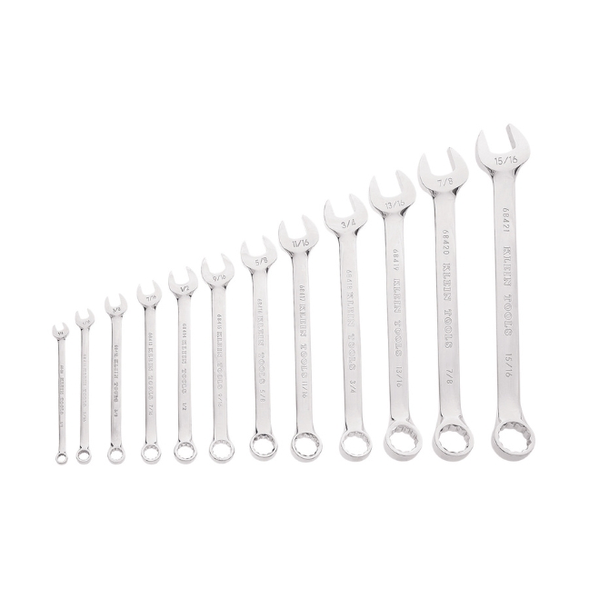Klein 68404 Combination Wrench Set 12-Piece - BC Fasteners & Tools