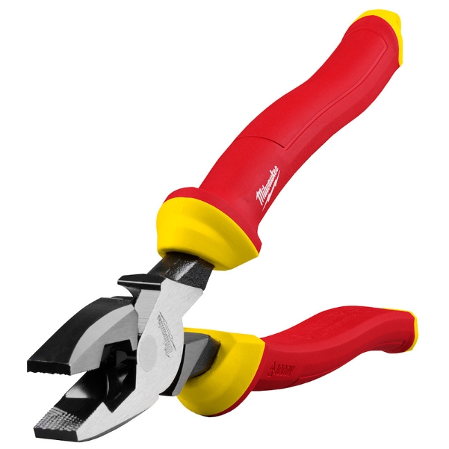 Milwaukee 48-22-2209 9" 1000V Insulated Lineman's Pliers - BC Fasteners ...