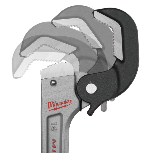 Milwaukee 48-22-7414 14” Aluminum Self-Adjusting Pipe Wrench - BC ...