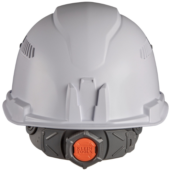 Klein 60105 Cap-Style Vented Hard Hat - White