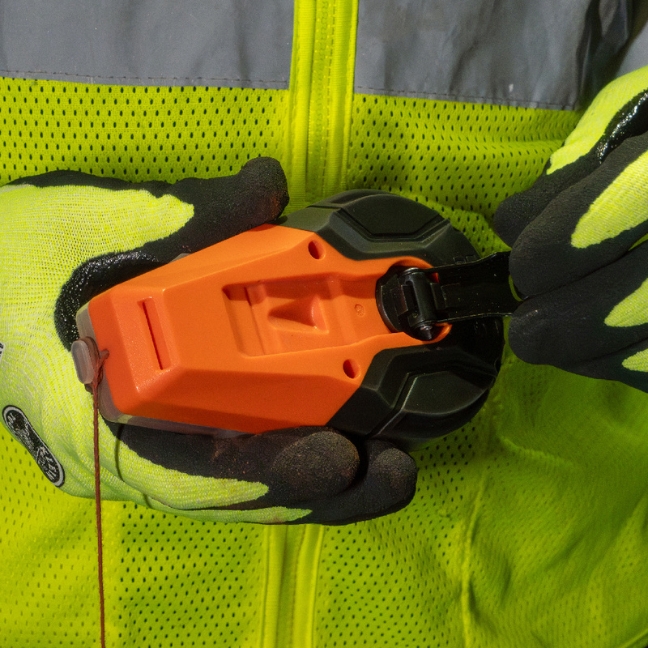 Klein CHLK100 100ft Quick-Fill Manual Chalk Line - BC Fasteners & Tools