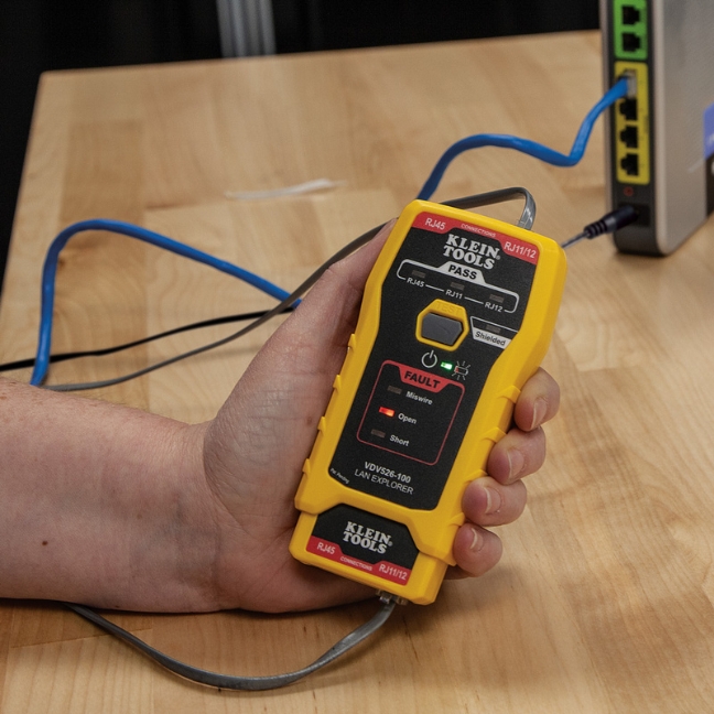 Klein VDV526-100 LAN EXPLORER Network Cable Tester with Remote - BC ...