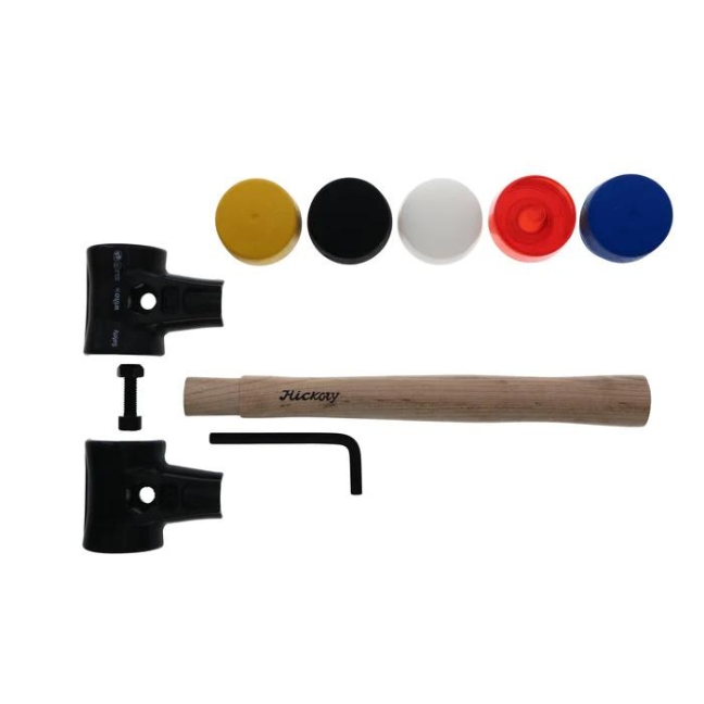 Wiha 83256 7-Piece Split Head Mallet Set 50mm (2") - BC Fasteners & Tools