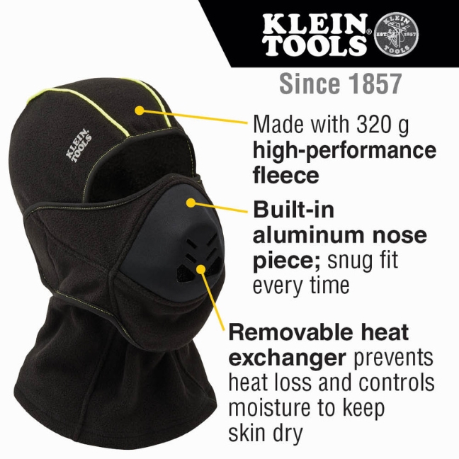 Klein 60413 Heat Exchanger Balaclava - BC Fasteners & Tools