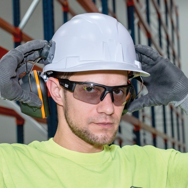 Klein 60532 Hard Hat Earmuffs for Cap Style and Safety Helmets - BC ...