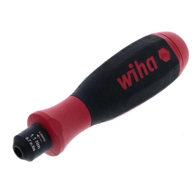 Wiha 29211 EasyTorque SOFTFINISH Screwdriver Handle 9.7 in-lbs (1.1 Nm ...
