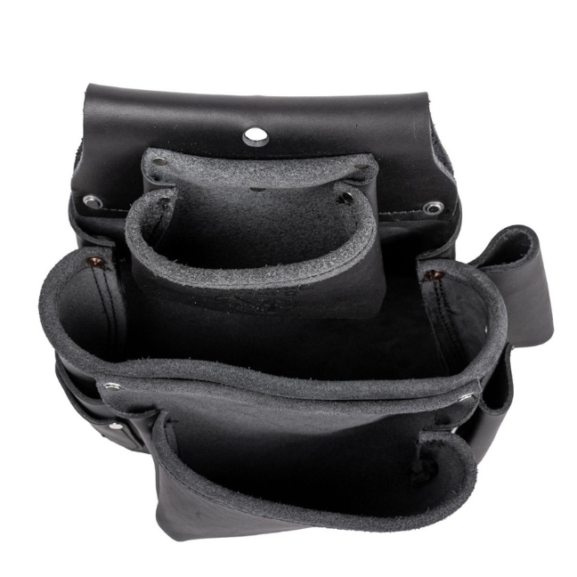Occidental Leather UB5060 3-Pouch Pro Fastener Bag - Ultra Black - BC ...
