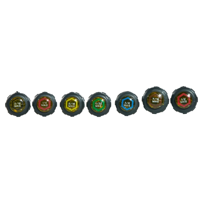 Klein 631M 3" Shaft Magnetic Nut Driver Set 7-Piece - BC Fasteners & Tools
