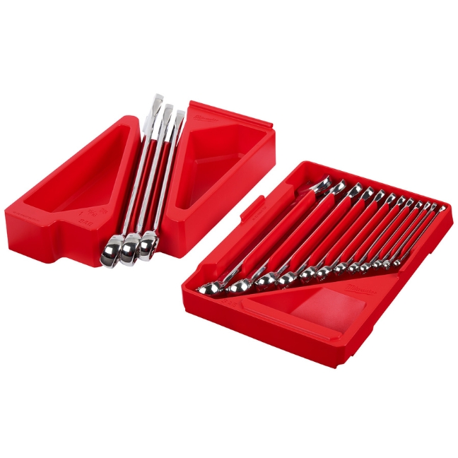 Milwaukee 48-22-9484 SAE Combination Wrench Set with PACKOUT Compact ...