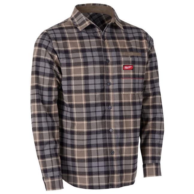 Milwaukee 551 Series GRIDIRON Flannel Shirt - BC Fasteners & Tools