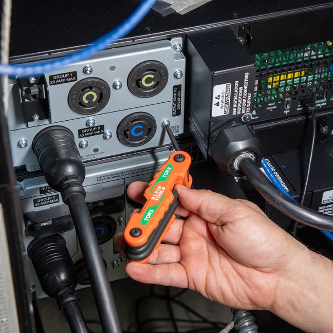 Klein 70540T Compact Folding TORX Hex Key Set 8-Key - BC Fasteners & Tools