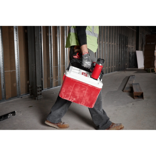 Milwaukee 48-22-8394R PACKOUT 18oz Insulated Mug with Sip Lid - Red ...